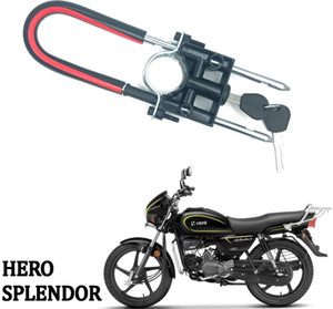 Autoladders Bike Front Shocker Lock Wheel Lock for Hero Splendor All ...