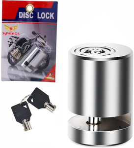 Vagary Disc Brake Anti Theft 7mm Pin Wheel Lock Security Lock for Bike ...