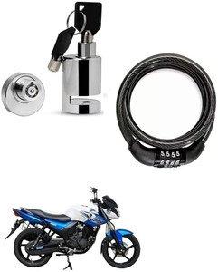 AS TRADERS Heavy Duty Disc Brake Lock with Heavy Number Lock for Yamaha ...
