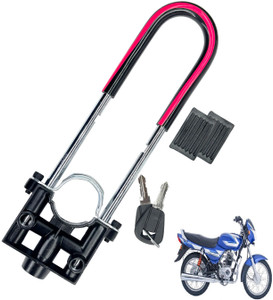 Generox Security Lock for CT 100 Heavy Duty Red and Black CT 100 U Lock ...