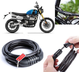 AUTO PEARL Multipurpose Heavy Duty, Security Number Lock for Scrambler ...