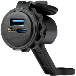 CARTMAN 18W Fast Charging Type-C Waterproof USB Charger Motorcycle ...