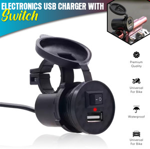 Moto Genius Mono USB Charger Socket Power Outlet 5V 2 A for Motorcycle ...