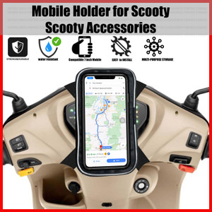 SRPHERE Mobile Holder for Scooty, Activa Mobile Holder for All Scooters ...
