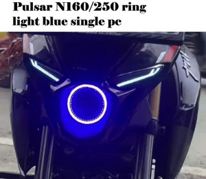 VermsBikers bajaj pulsar n160/250 ring light single pc blue Projector ...