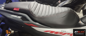 Jetblack AEROX Single Bike Seat Cover For Yamaha Aerox 155 Price in ...