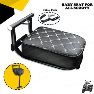 Generox Premium Foldable Baby/Child Seat for Scooty Single Bike Seat ...