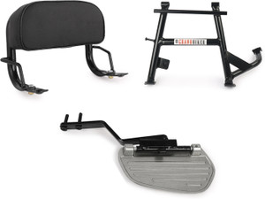 Grandbiker Backrest, & Foot Rest for Ola S1 & Ola S1pro 3 in 1 Combo ...