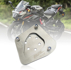 OBEROI'S TRADERS Apache RR 310 Stainless Steel Bike Side Stand Extender ...