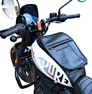 REXIN M D Liners Hunter 350 tank cover Strap Royal Enfield NA Bike Tank ...