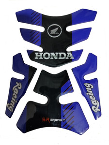 Golden Lion Blue color Honda Tank Pad Bike Tank Pad Bike Tank Pad Bike ...