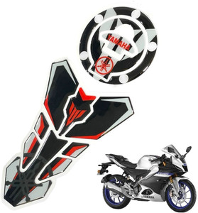 GPX YAMAHA R15 TANK PAD universal fitting Bike Tank Pad Price in India ...