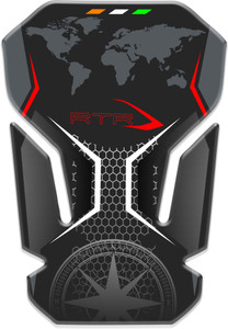 Badal Auto red grey Bike Tank Pad Price in India - Buy Badal Auto red ...