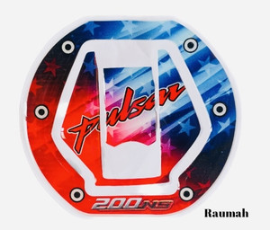 Raumah Premium Pulsar NS 200 Fuel Cap Protection. Bike Tank Pad Price ...