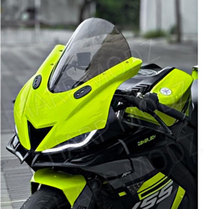 HARP MODZ Yamaha R15 V3 Indonesian Bubble Visor Light Smoke Black ...