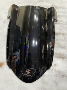 A.A.I Pulsar 220 Visor Glass headlight fairing, Black Tinted glass Bike ...