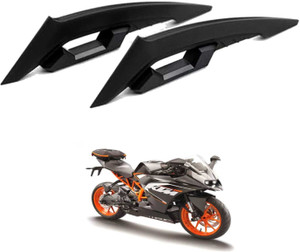 PRTEK Wing Spoiler Helmet Fairing Winglets Side Spoiler forRC 390 Bike ...