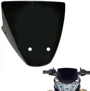 WAZA Bajaj Vikrant V15 V12 Front Windscreen Glass Headlight Visor Wind ...