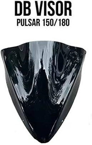 FK Racing DB Visor for Pulsar 150 and 180 (Black) Premium Bike ...