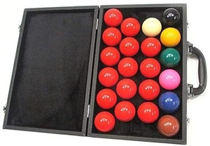 HR Group Snooker Ball Case With 22 Balls Set Billiards Bridge Head ...