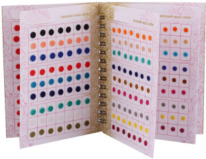 THANU'S CRAFT Plain Multicolour Small Bindis Book kumkum sticker pottu ...