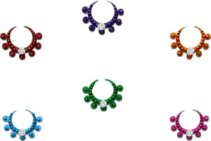 Comet Busters Handcrafted Fancy Moon Bindis With Stone (BV1112 ...