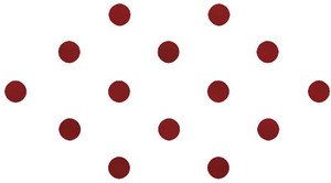 Comet Busters Handcrafted Basic Round Red Velvet Bindi (4 mm) (BV872 ...