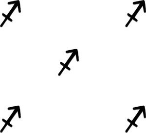 Comet Busters Sun Sign Sagittarius Bindis (BIN1083) Forehead Black ...