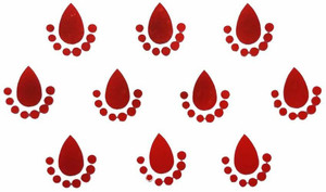 Comet Busters Traditional Handcrafted Red Bindi (BV257) Forehead Red ...