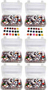 YOUNGMONK Bindis (600 Bindi in 2 Box) Forehead Multicolor Bindis Price ...
