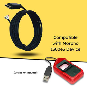 RARE Morpho MSO1300 E3 E2 E1 TYPE-C REPLACEMENT CABLE FOR FINGERPRINT ...