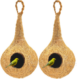 Thangamalar Birds House Nest Organic Coco Fiber Birdhouse for Sparrows ...