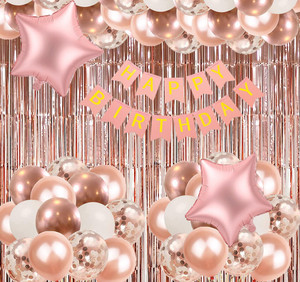 MIKAZUKI Happy Birthday Decoration Kit Birthday Decorations ETC THEME ...