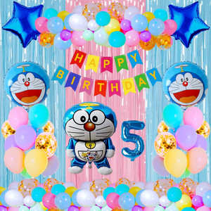 Choice Corner Happy Birthday Combo Kit For Doraemon Theme Birthday ...