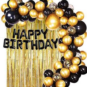 SOI Happy Birthday Balloons For Decoration Kit For Husband Mom Dad ...