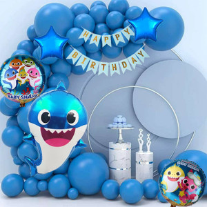 decormantra birthday decoration kit for baby shark theme Price in India ...