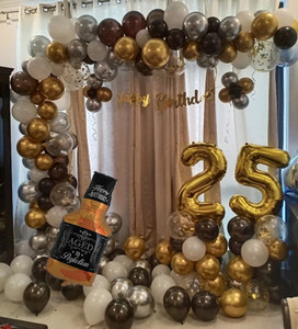 PARTY BREEZE 25 years theme birthday decorations Price in India - Buy ...