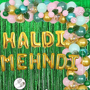 Shmaya Haldi,Mehndi combo with confeeti-pack of 38 Price in India - Buy ...