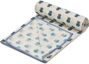 RUSTIC LINEN Floral Single Top Sheet for AC Room - Buy RUSTIC LINEN ...