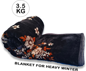 CG Homes Floral Double Mink Blanket for Heavy Winter - Buy CG Homes ...