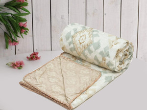 RUSTIC LINEN Geometric Single Dohar for AC Room - Buy RUSTIC LINEN ...