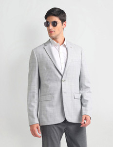 ARROW Checkered Single Breasted Formal Men Blazer - Buy ARROW Checkered ...
