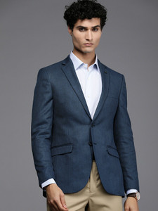 Raymond Solid Single Breasted Formal Men Blazer - Buy Raymond Solid ...