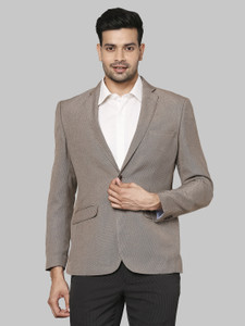 PARK AVENUE Solid Single Breasted Formal Men Blazer - Buy PARK AVENUE ...
