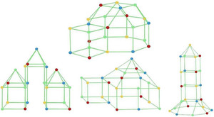 Dherik Tradworld Building Blocks CONNECT-N -BUILD 86PCS - Building ...