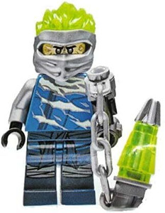 LEGO Ninjago: Jay FS Spinjitzu Slam Minifigure with Flail - Ninjago ...