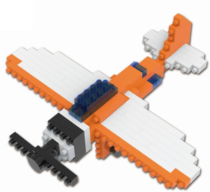 SuperToy 168Pc Airplane Building Blocks Aircraft Toy for Kids Jet Plane ...