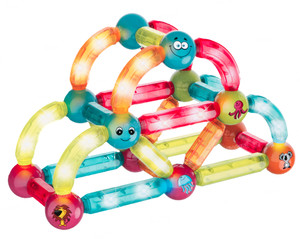 FIDDLERZ Magnetic Sticks Toy for Kids Building Block Stem Magnet Stick ...