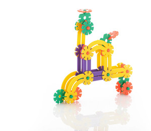 Aditi Toys Multiple Flower Puzzle Play & Learn Interlock Puzzle For ...