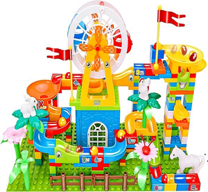 Toy DEKHO Brain Development Variable Sliding Blocks Building Assembly ...